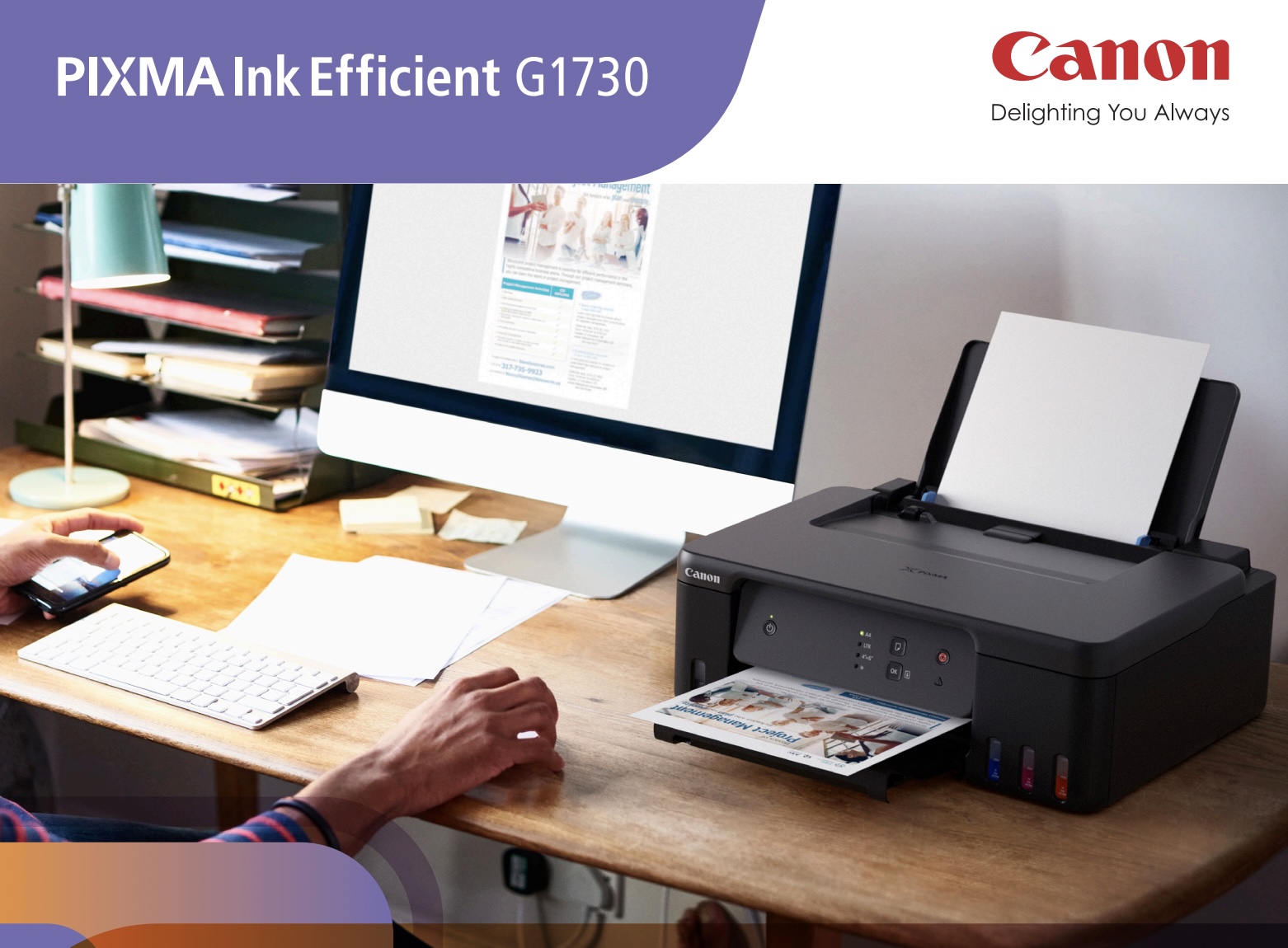 Canon Pixma G1730 Single-function Printer Ink Tank (Windows + Mac)