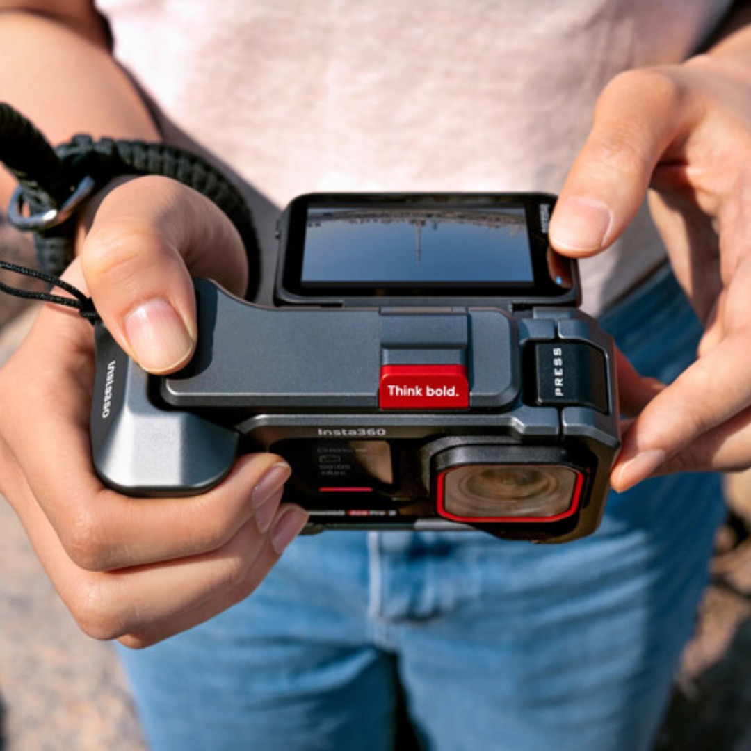 Insta360 Ace Pro 2 Dual Battery Xplorer Bundle (Slate Gray Grip)